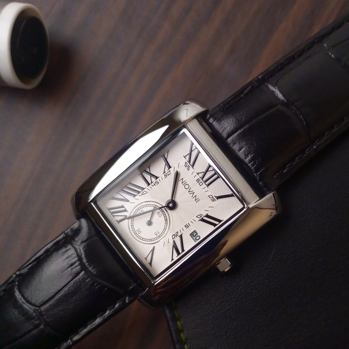 Niovani Old Money - Men's Watch - Ultra Soft Leather - 1 Year Warranty