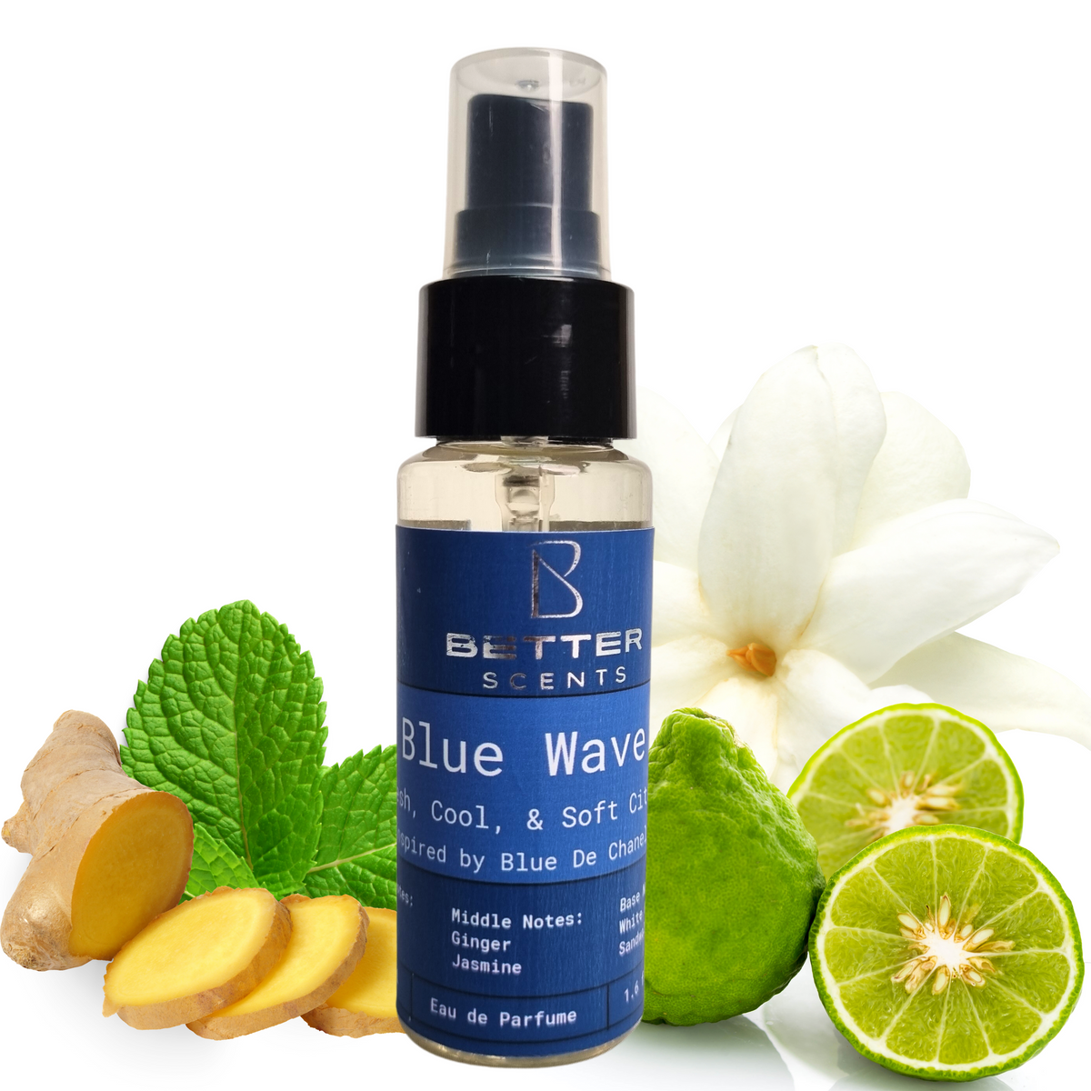 Blue Wave by Better Scents - Mens Perfume EDP - Inspired by Bleu de Ch ...