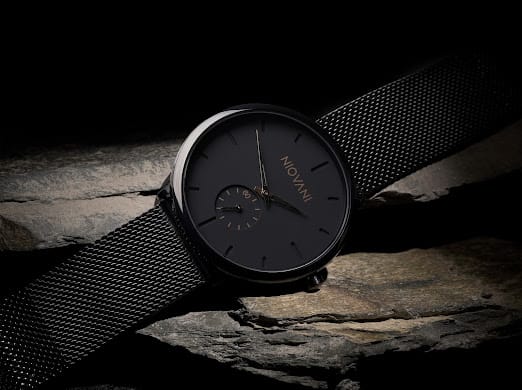 Niovani Dubai (Classic Brown & Black) - Stainless Steel Back - Adjusta