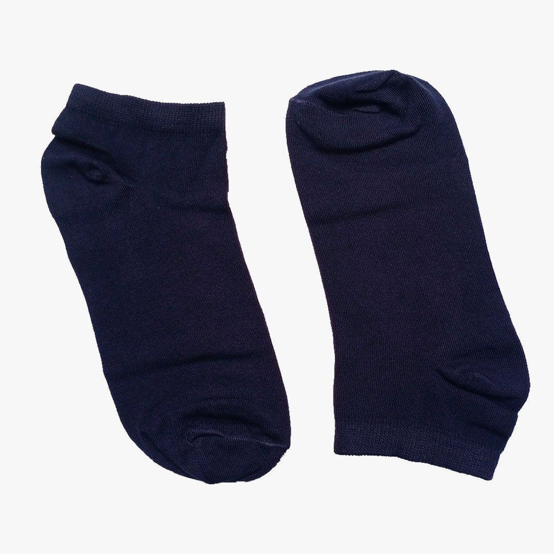 Navy Blue - Ankle Socks - Combed Cotton – Niovani